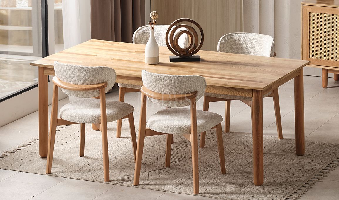 Bohem Ahşap Yemek Masası | Medusa Home