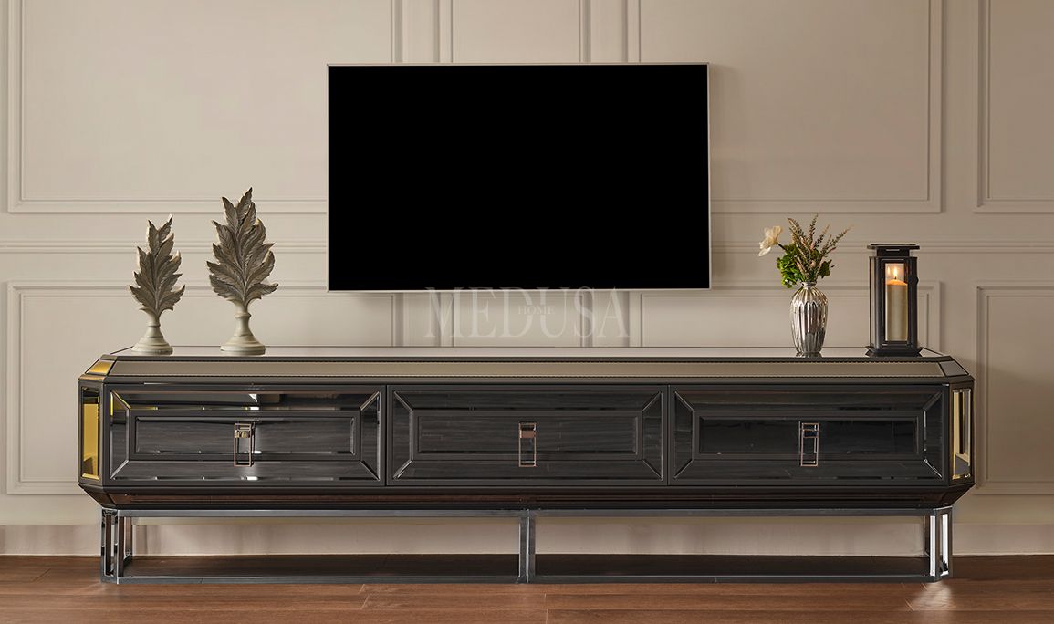 Gucci Antrasit Tv Ünitesi | Medusa Home