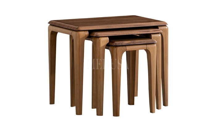 Milky Zigon Sehpa | Medusa Home