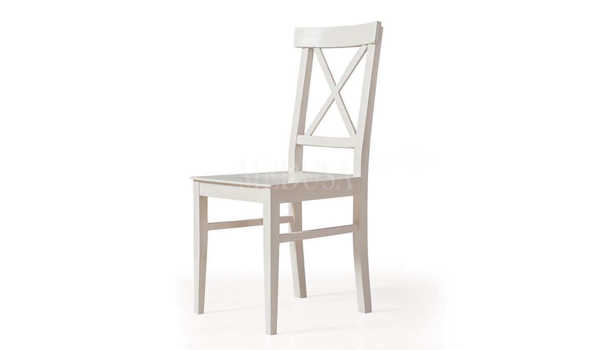 Orkide Mutfak Sandalyesi Beyaz | Medusa Home