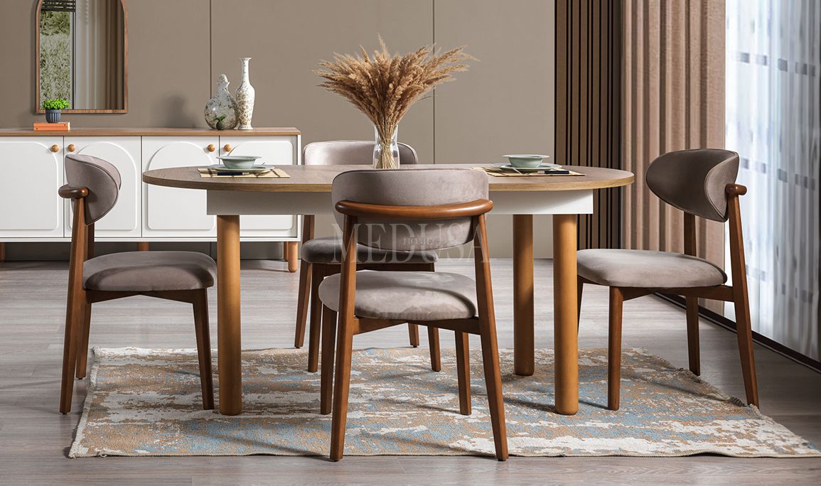 Parla Bohem Yemek Masası | Medusa Home