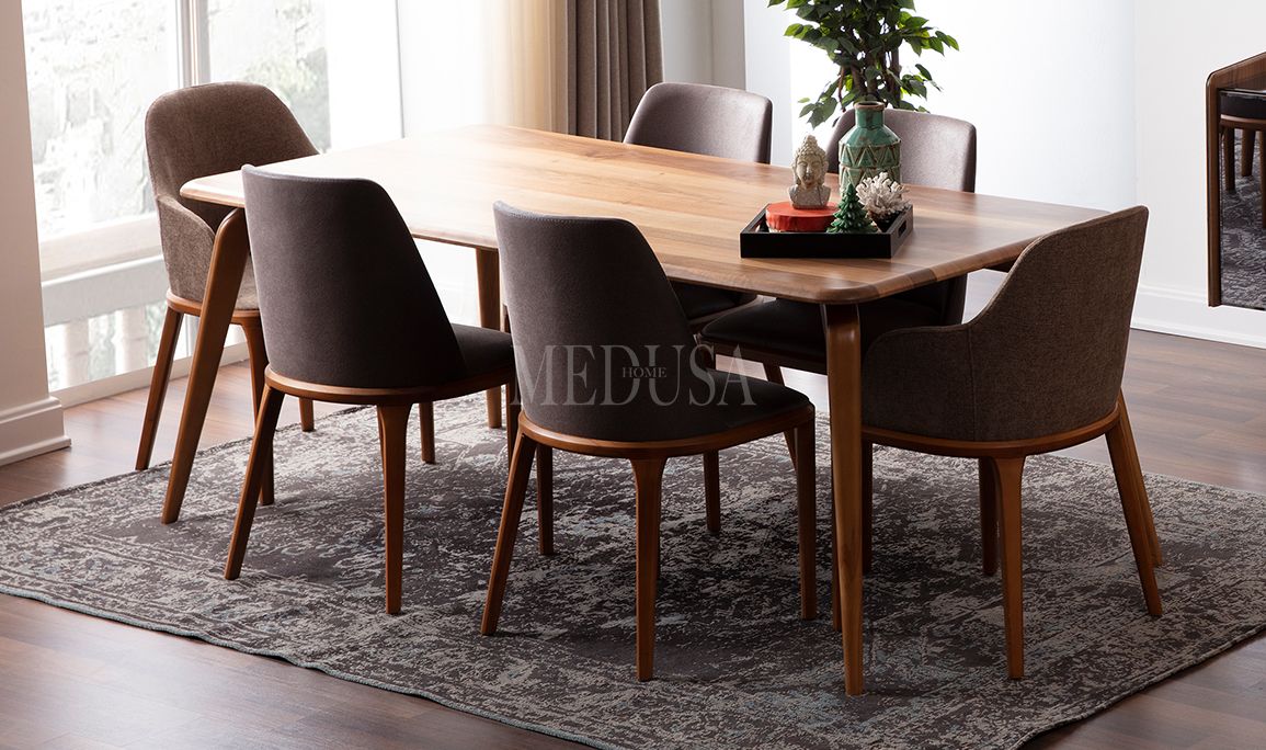 Pera Modern Sandalye Antrasit | Medusa Home